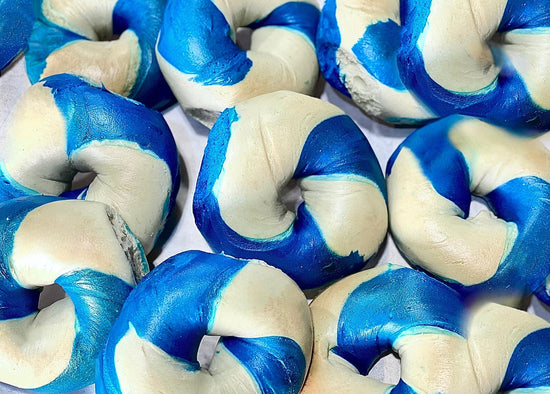Hanukkah Plain Bagels 5 Pack - Davidovich Bakery